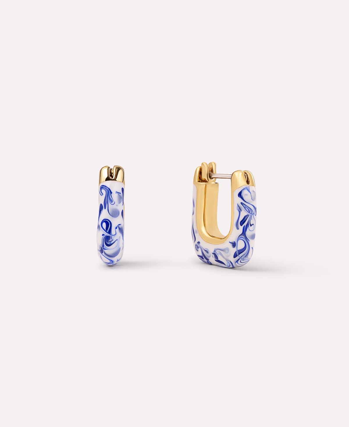 Click here for Ana Luisa Dakota 14k Gold-Plated Mini Marble Blue... prices