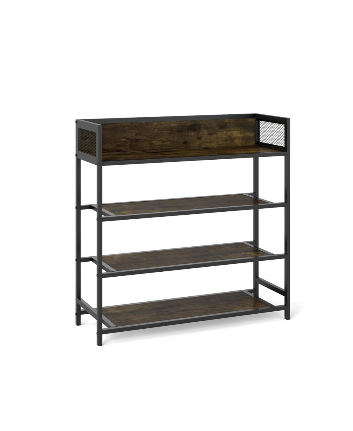 Click here for Slickblue 4-Tier Shoe Organizer Shelf with Metal F... prices