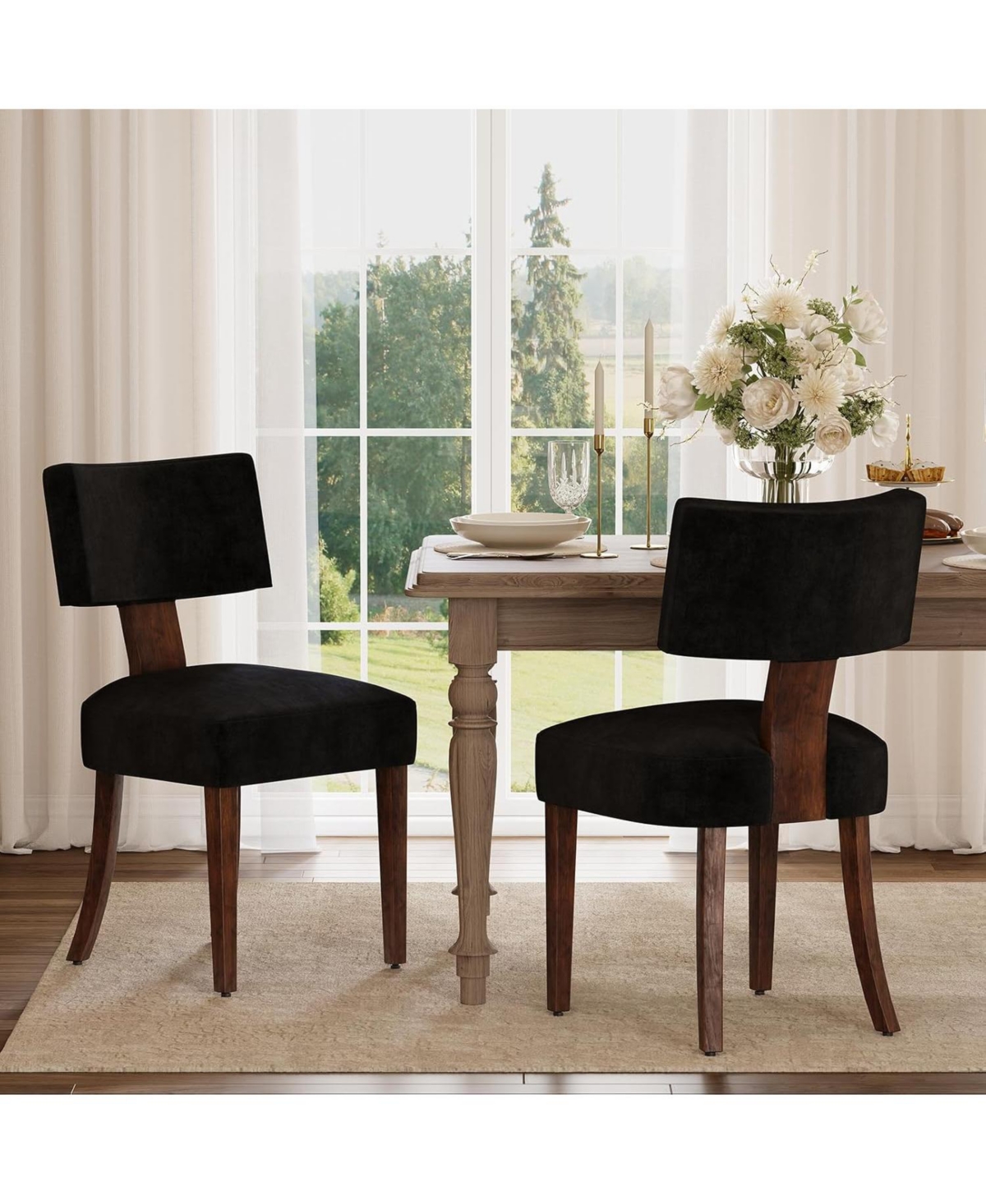 Click here for gaomon Dining Chairs Set of 2  Mid Century Modern... prices