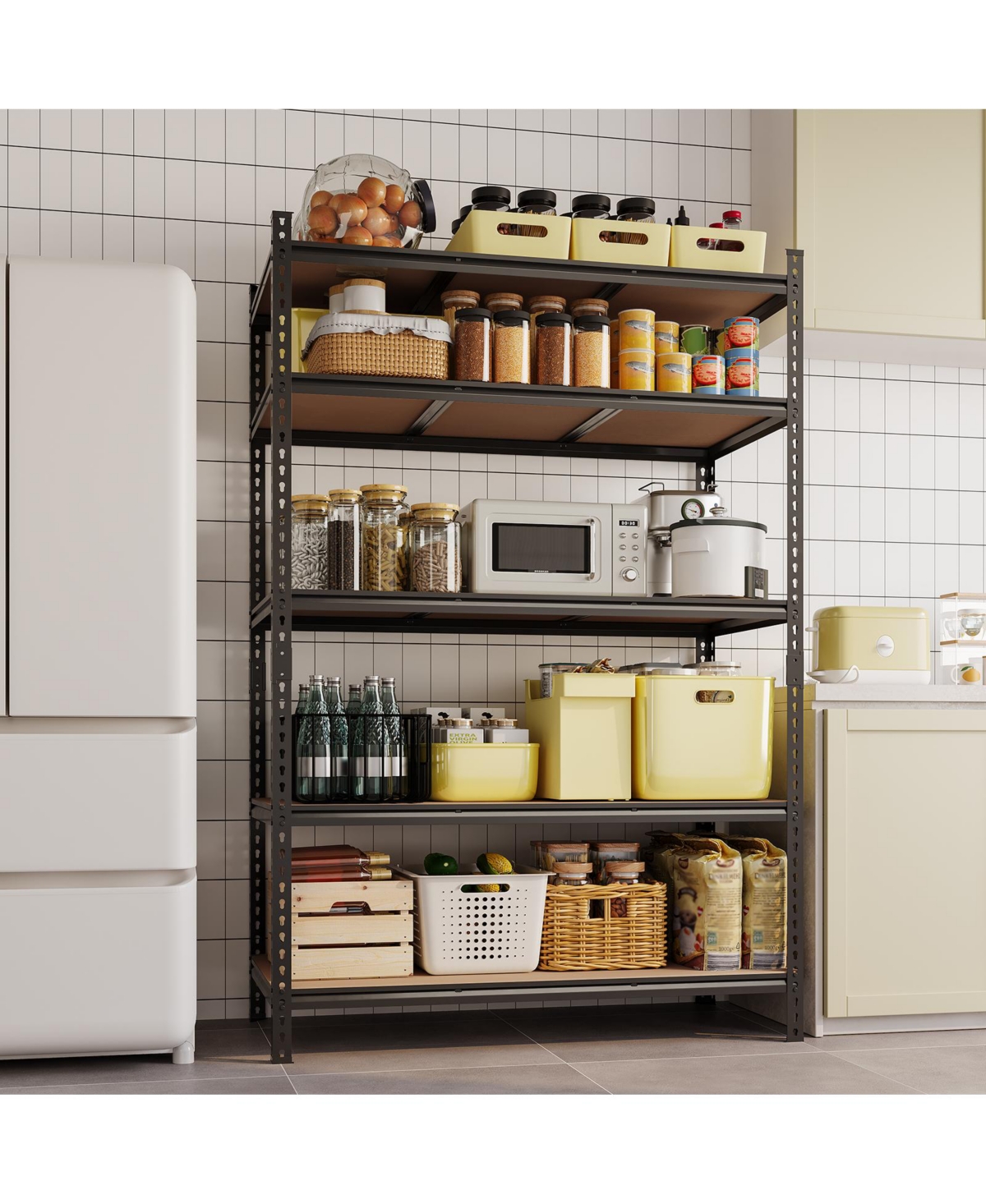 Click here for Flynama 5-Tier Heavy Duty 72 h x 48 w x 24 d Metal... prices