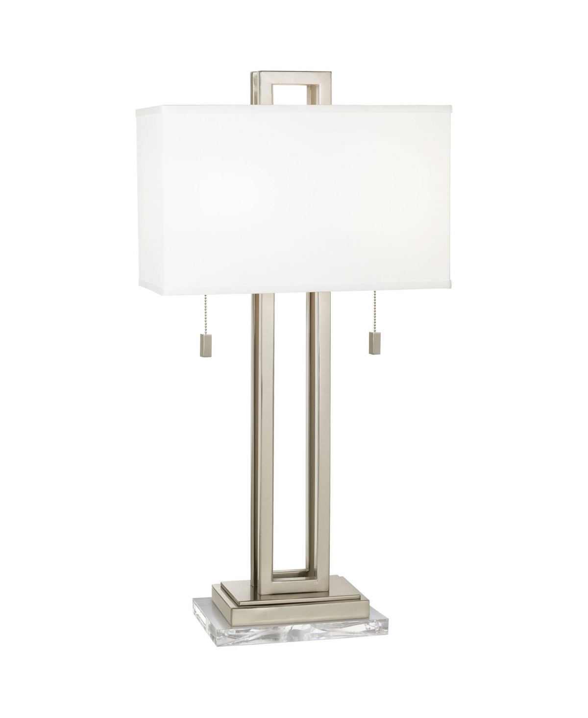 Click here for Possini Euro Design Modern Table Lamp with Clear A... prices