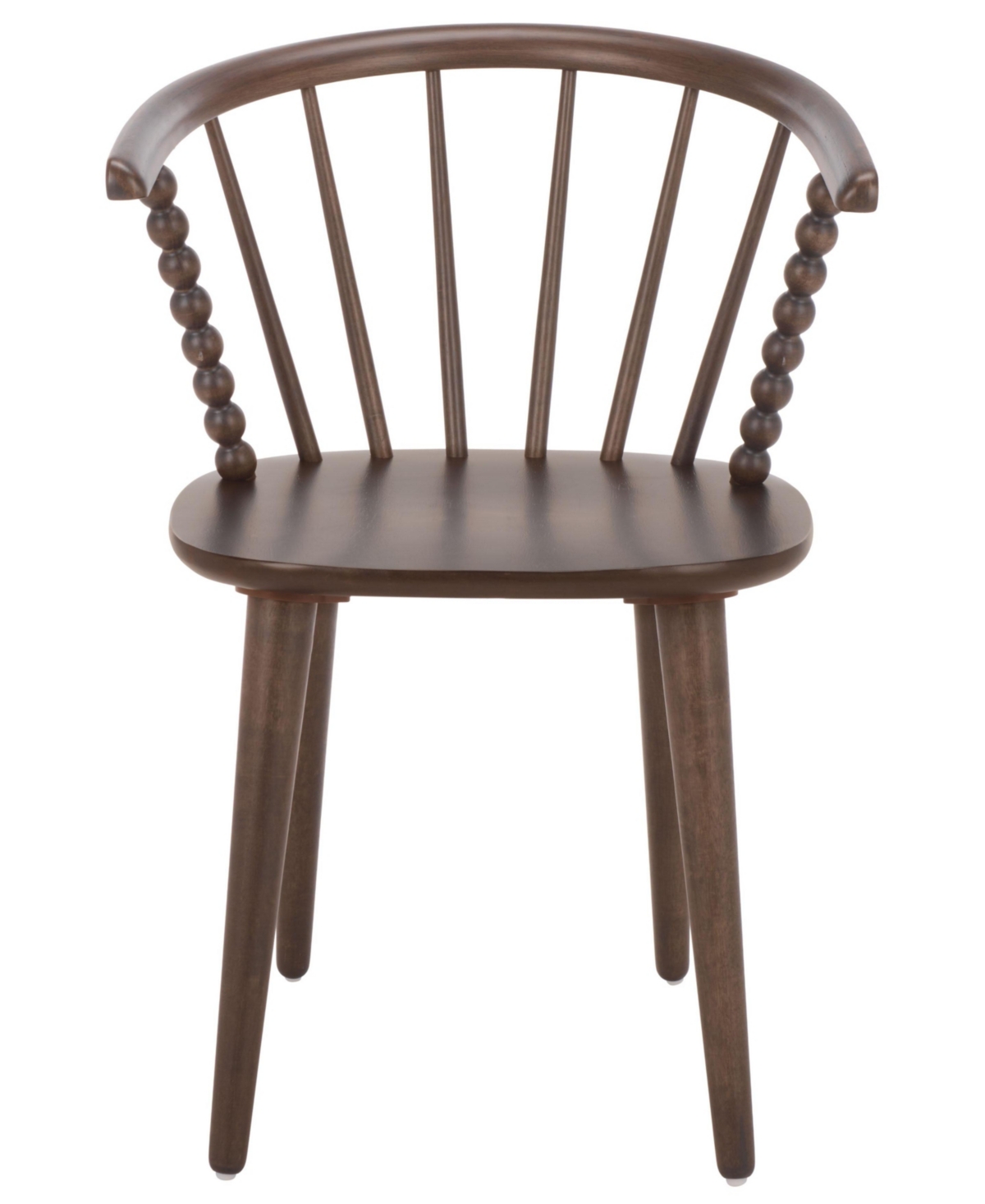Click here for Safavieh Paras Curved Back Dining Chair - Dark wal... prices