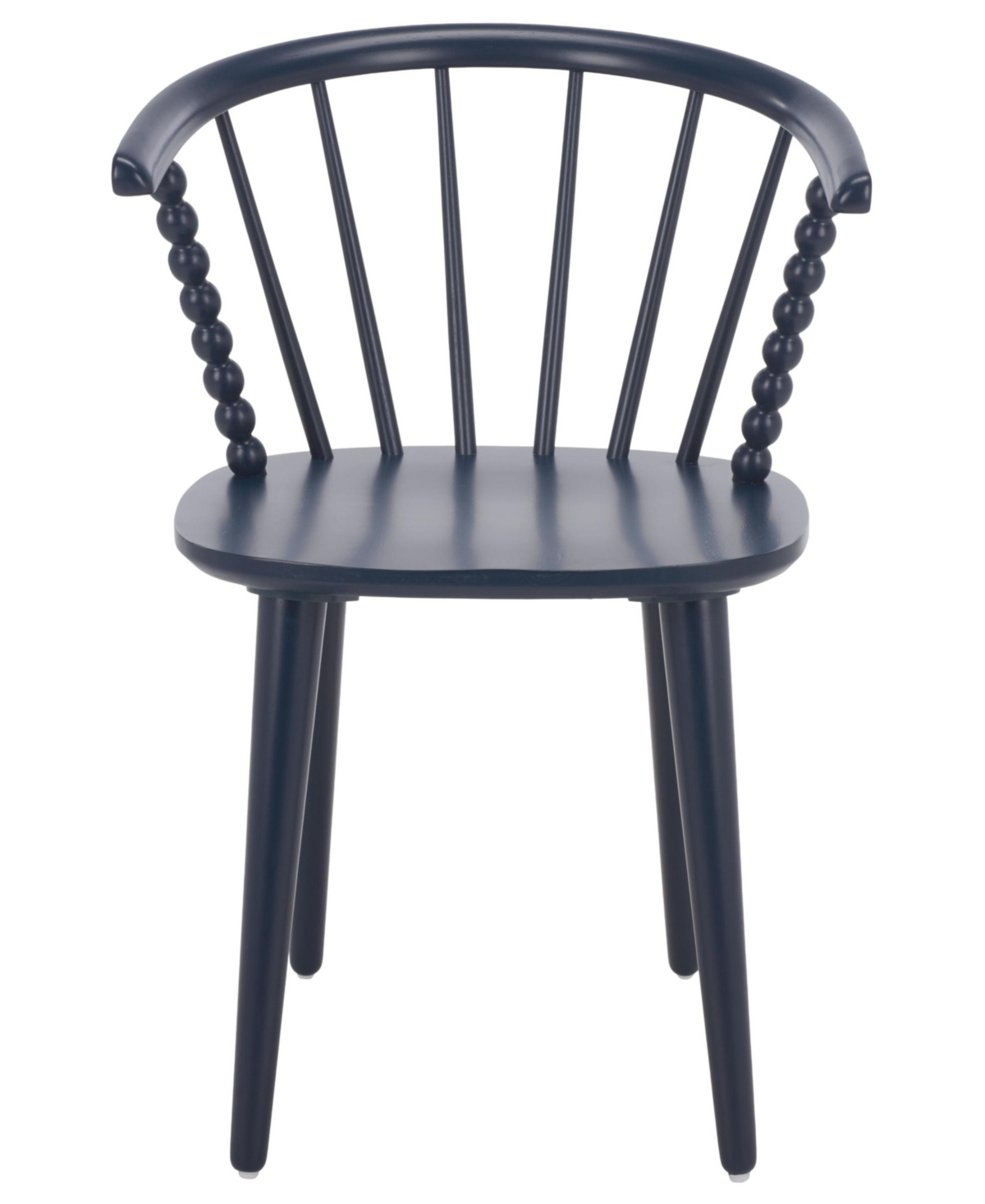 Click here for Safavieh Paras Curved Back Dining Chair - Navy prices