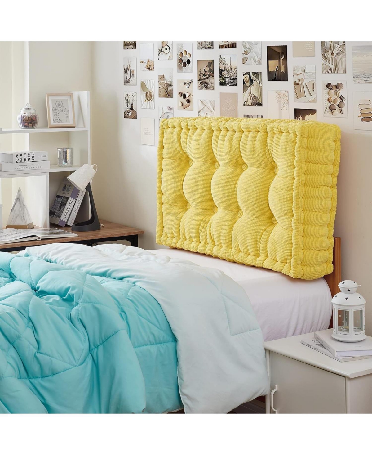 Click here for DormCo Rainha - Ultra Thick Tufted College Headboa... prices