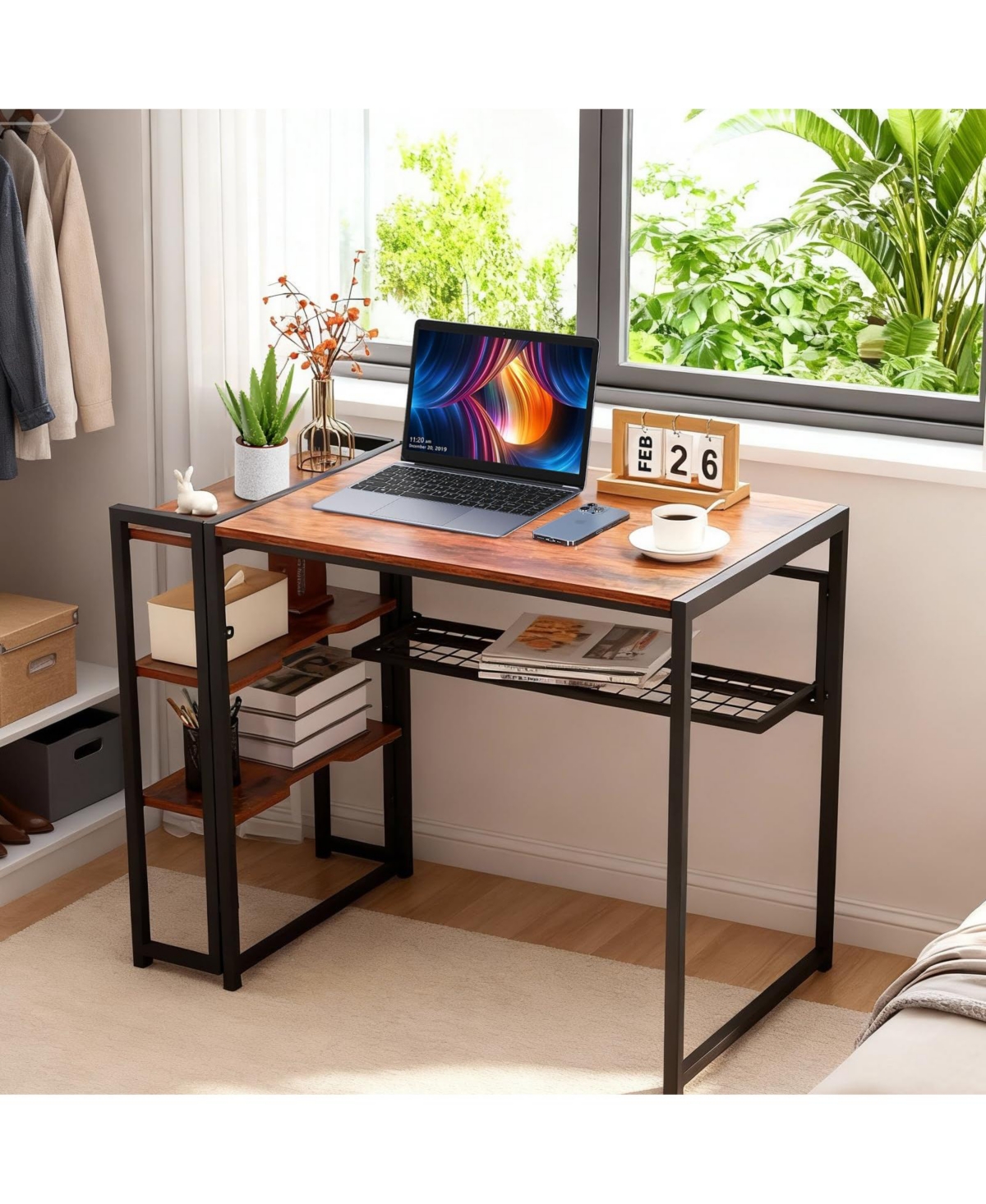 Click here for homfan Folding Desk â 35 Foldable Computer Desk... prices