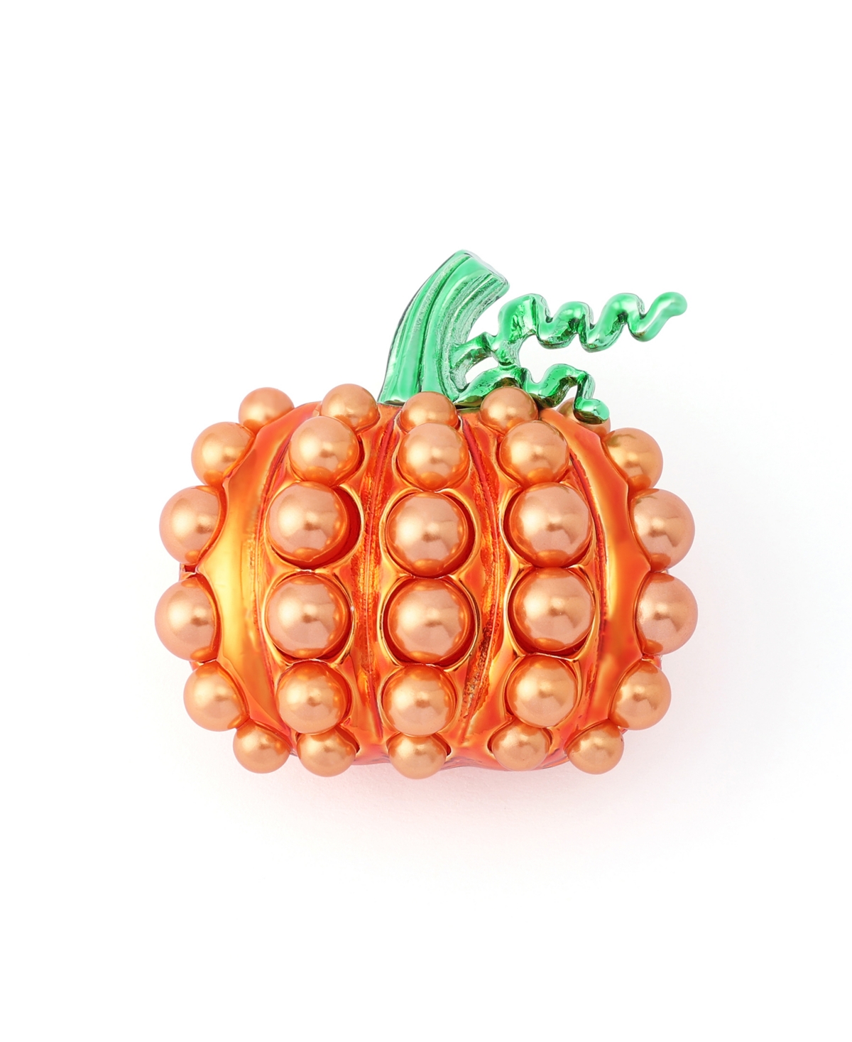Click here for Betsey Johnson Orange Halloween Cultured Pearl Pum... prices