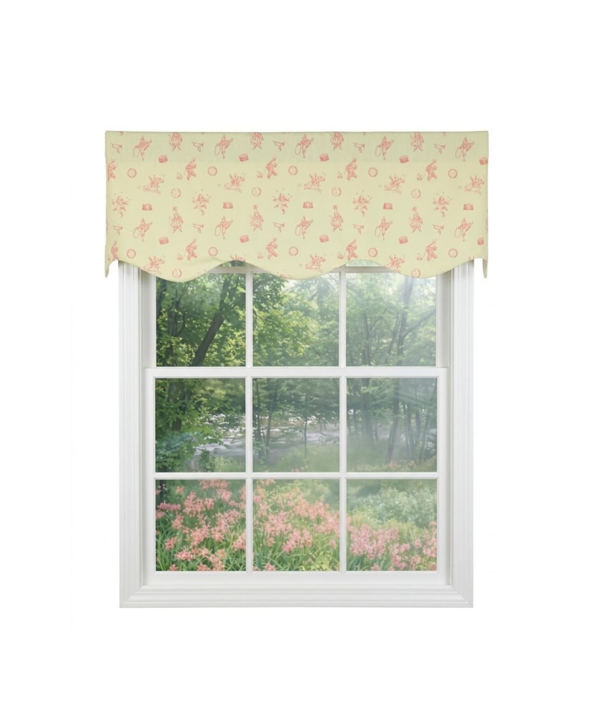 Click here for Rlf Home Circus Provance Window Valance 100 Cotton... prices
