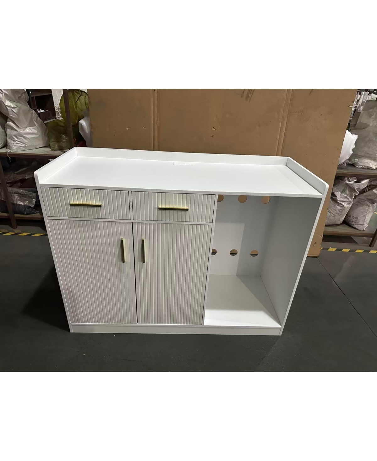 Click here for gaomon Coffee Bar Cabinet with Fridge Space  Mini... prices