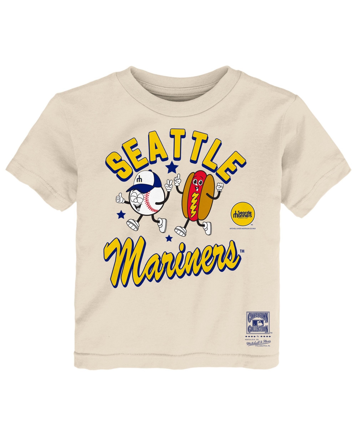 Click here for Mitchell & Ness Toddler Natural Seattle Mariners S... prices