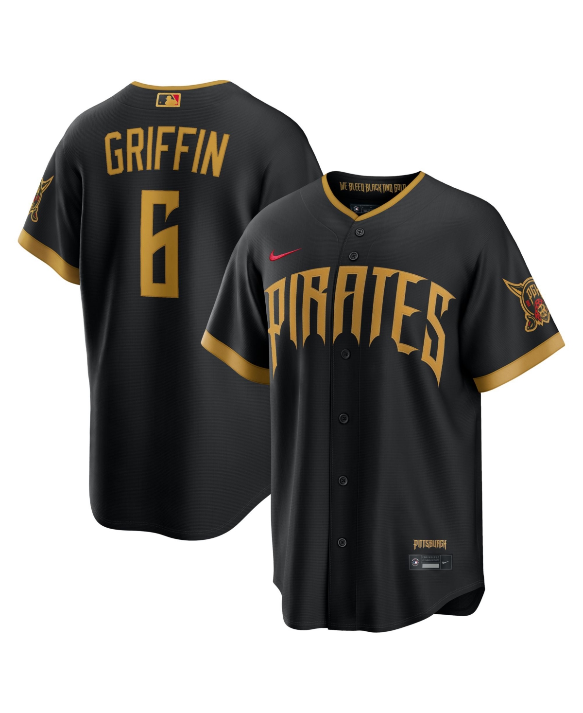 Click here for Nike Mens Konnor Griffin Black Pittsburgh Pirates... prices