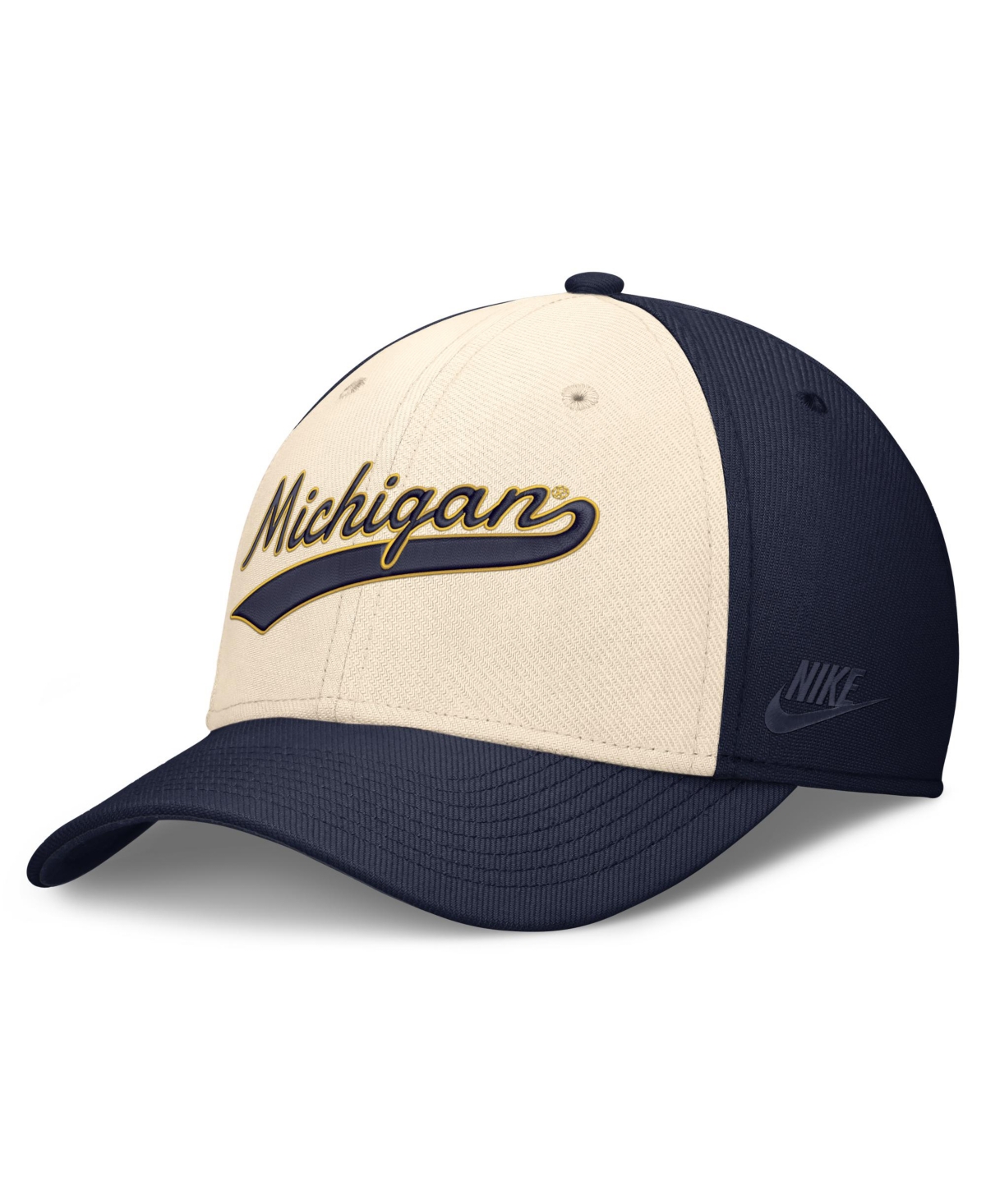 Click here for Nike Mens Natural/Navy Michigan Wolverines Legacy... prices