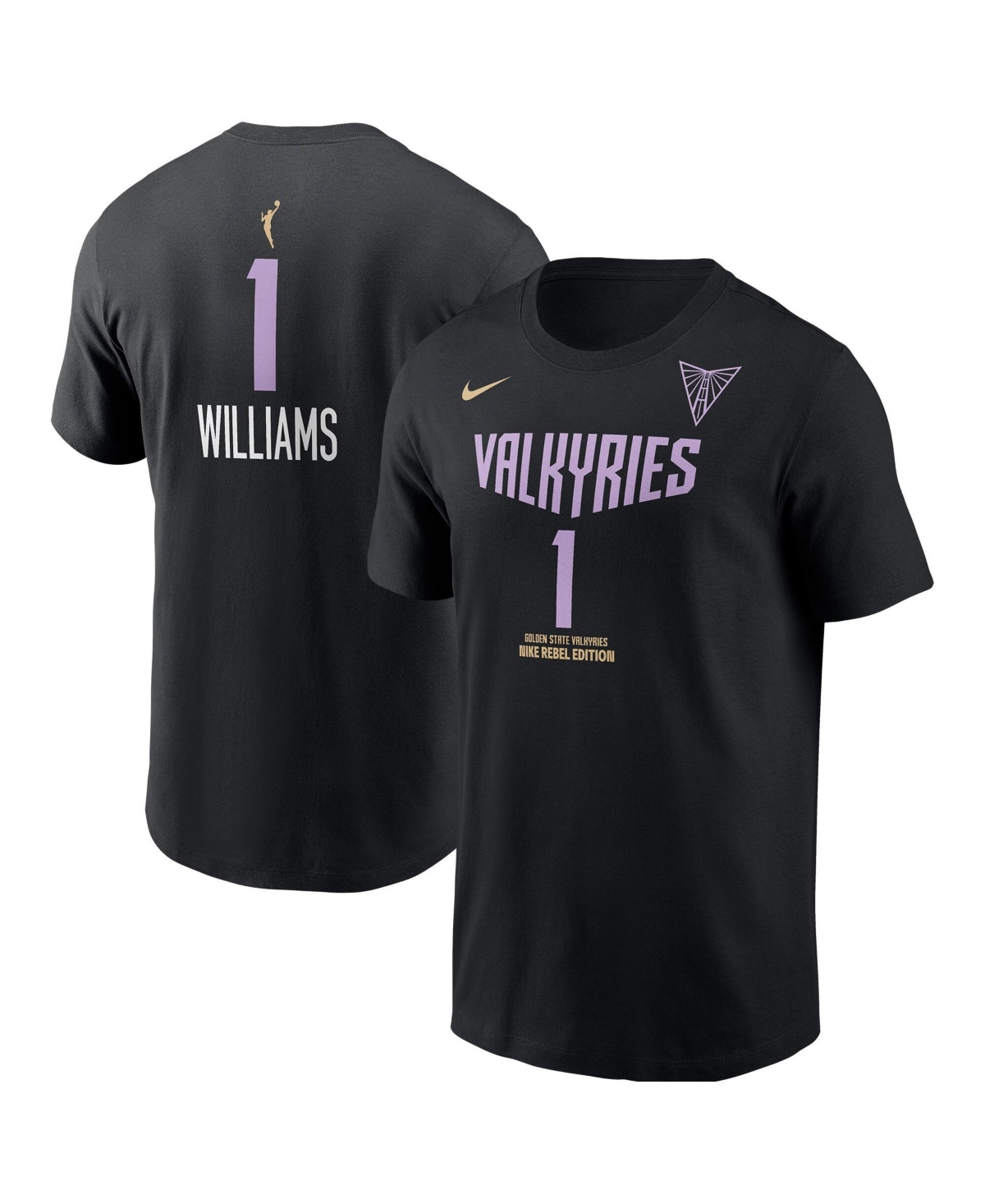 Click here for Nike Mens Gabby Williams Black Golden State Valkyr... prices