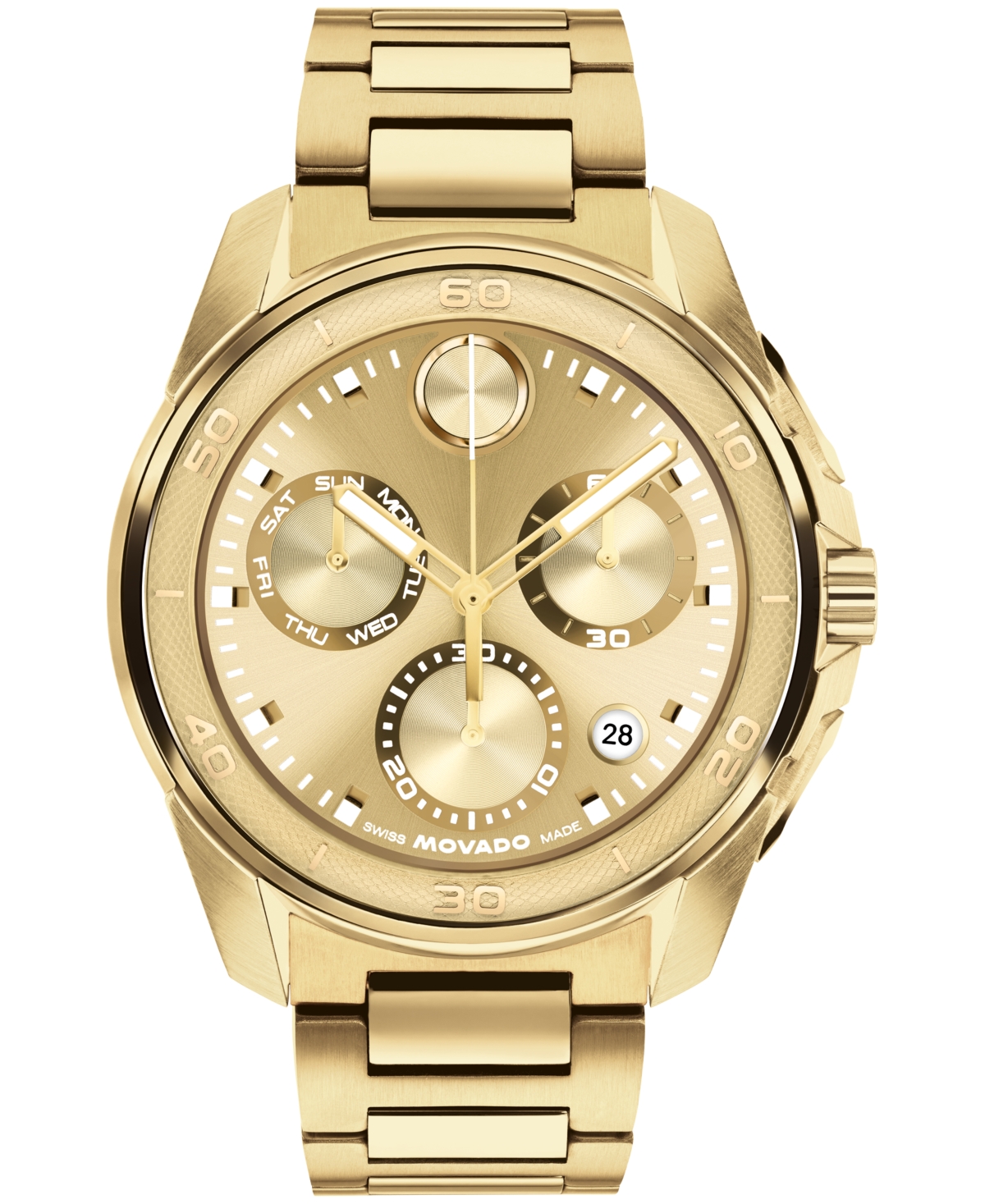 Click here for Movado Mens Bold Verso S Swiss Quartz Chrono Ionic... prices