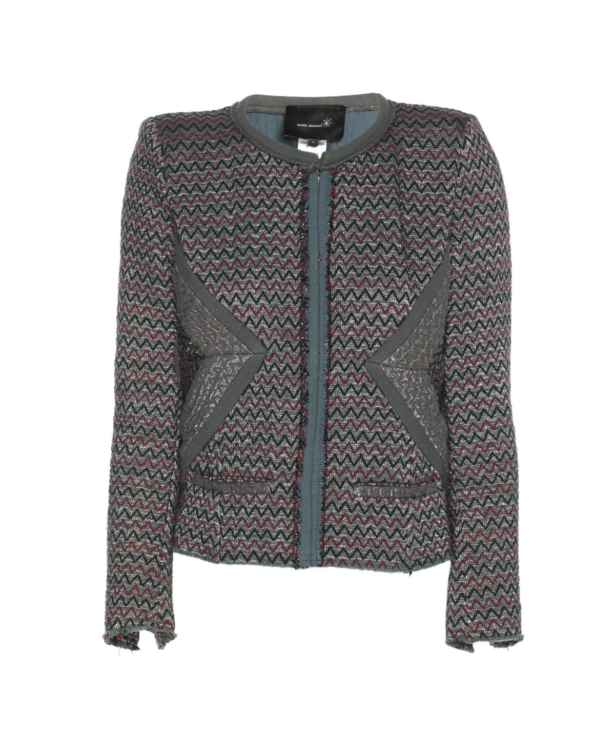 Click here for Pre-Owned Isabel Marant Womens Patterned Lurex Kni... prices