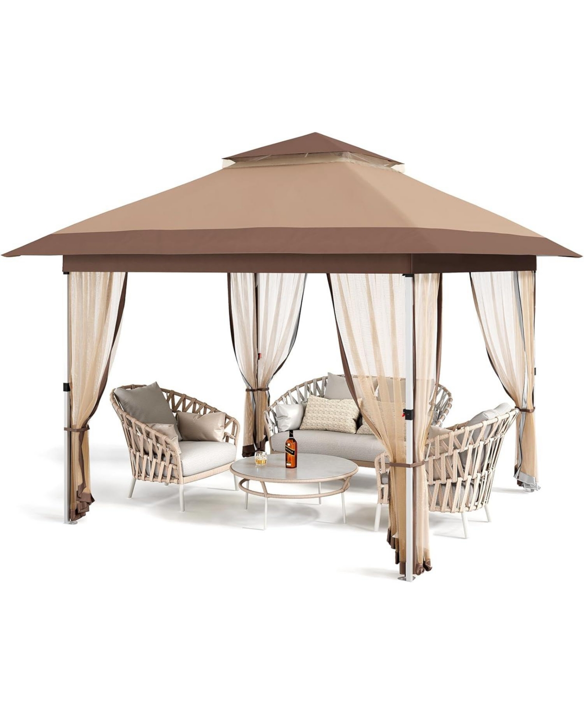 Click here for gaomon 12 ft x12 feet Gazebo Outdoor Pop up Canopy... prices