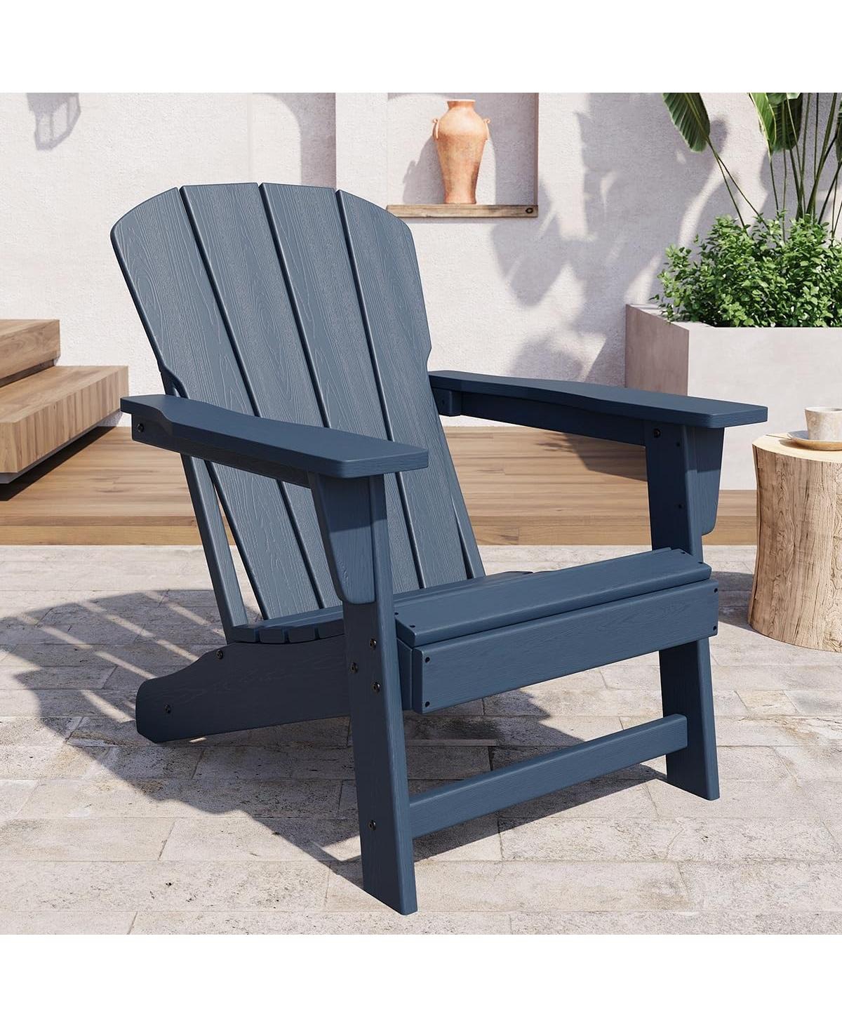 Click here for gaomon Modern Hdpe Plastic Adirondack Chair - Over... prices