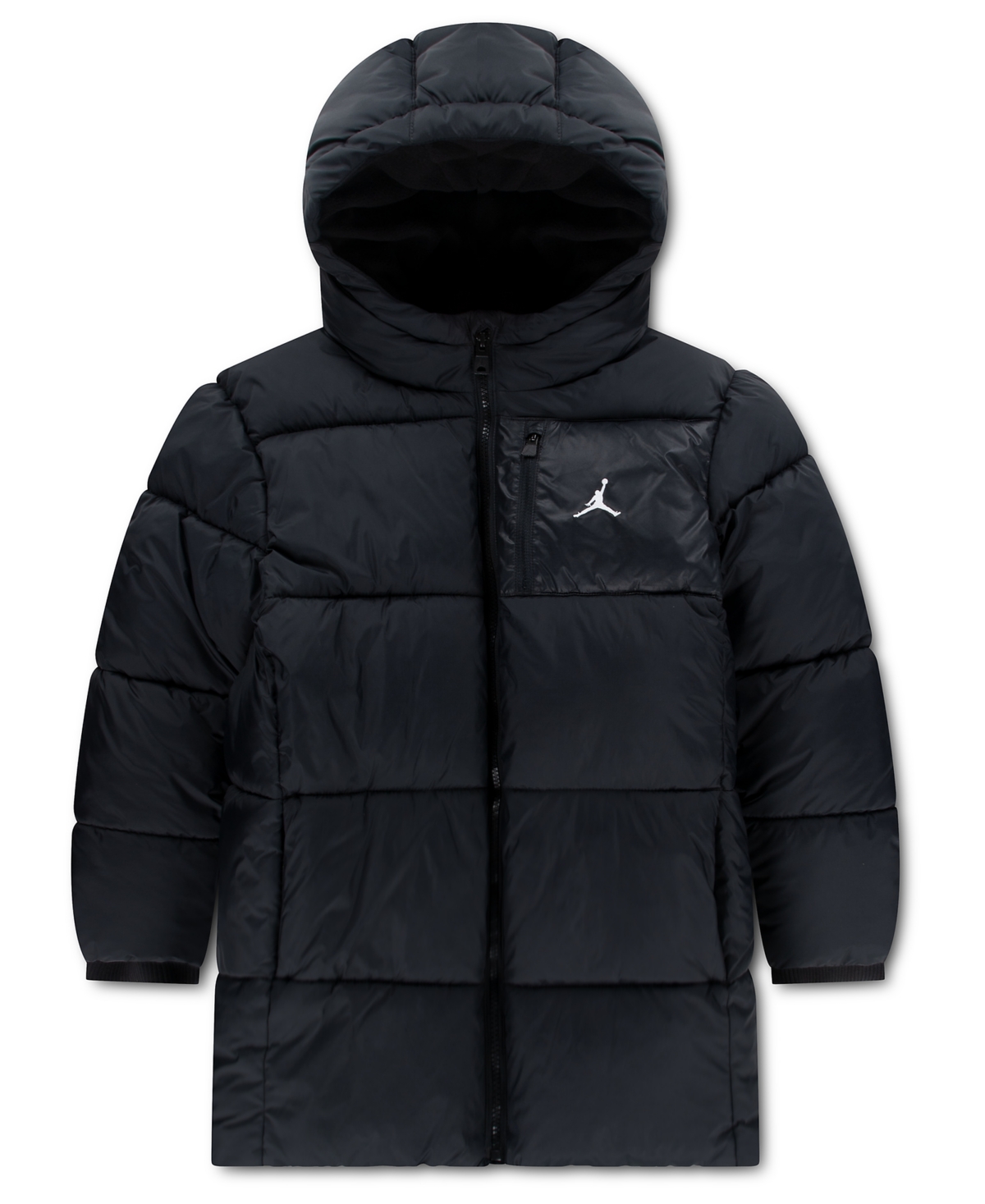 Click here for Jordan Kids 8-20 Mid-Length Long-Sleeve Puffer Jac... prices