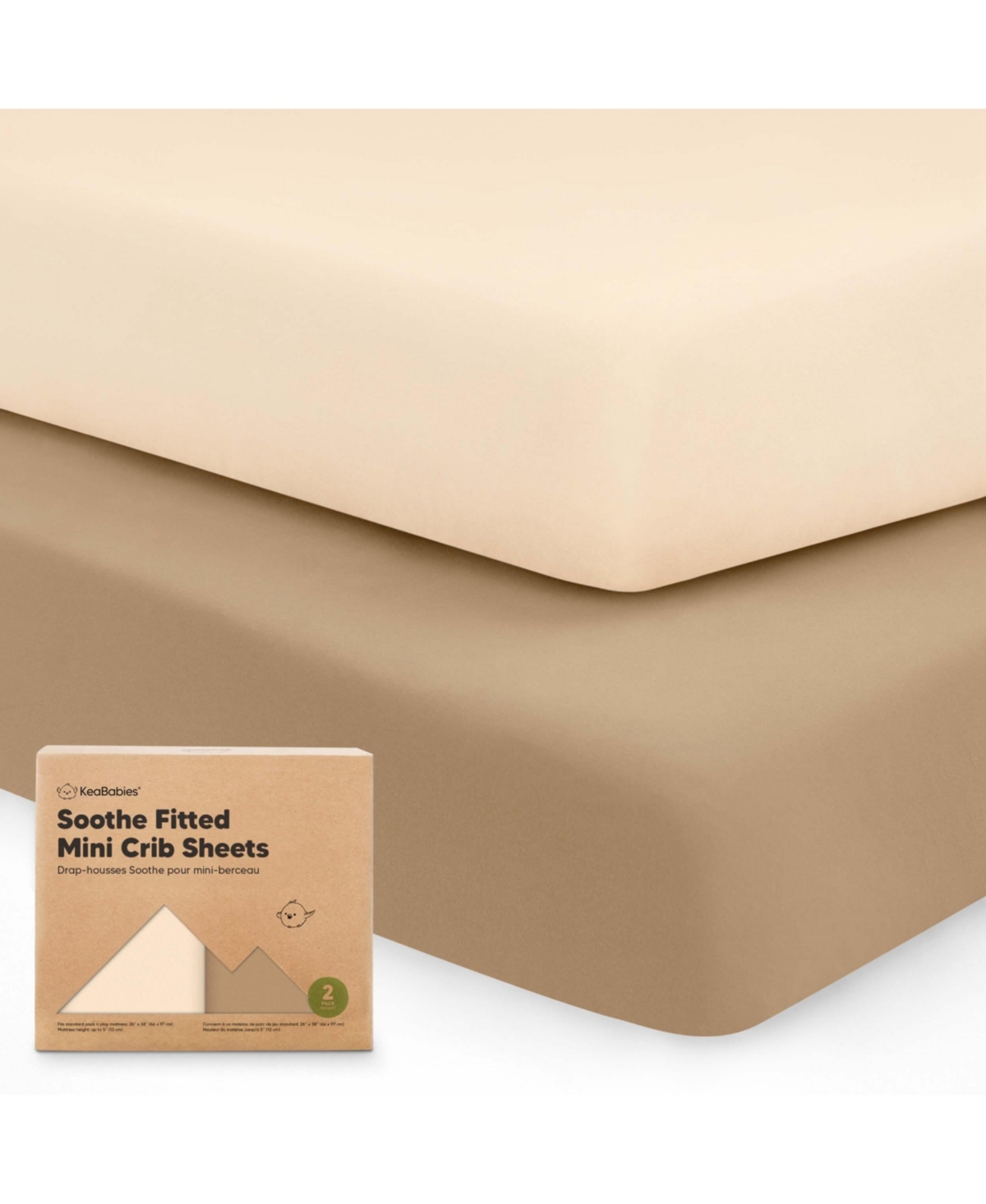 Click here for KeaBabies Mini Crib Sheets for Baby Girls  Boys  2... prices