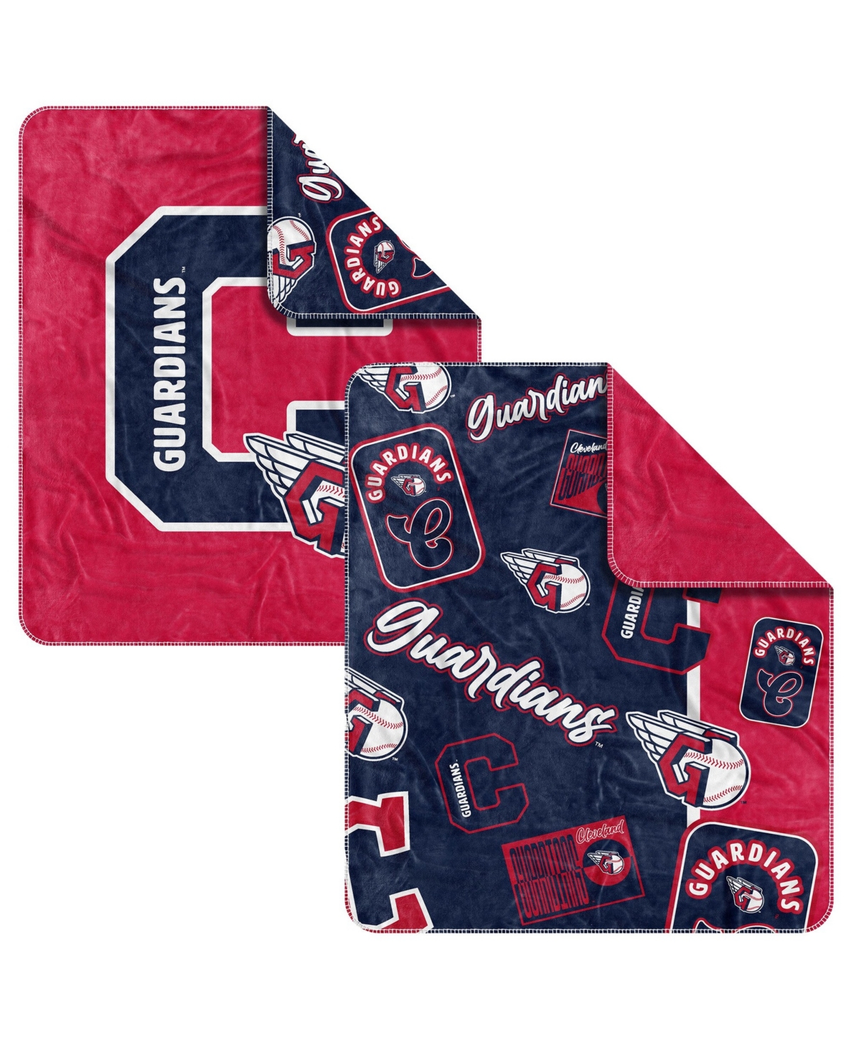 Click here for Logo Brands Cleveland Guardians 50 x 60 Dream Weav... prices