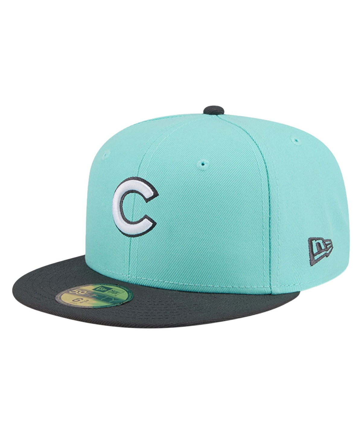 Click here for New Era Mens Turquoise/Charcoal Chicago Cubs Two-T... prices