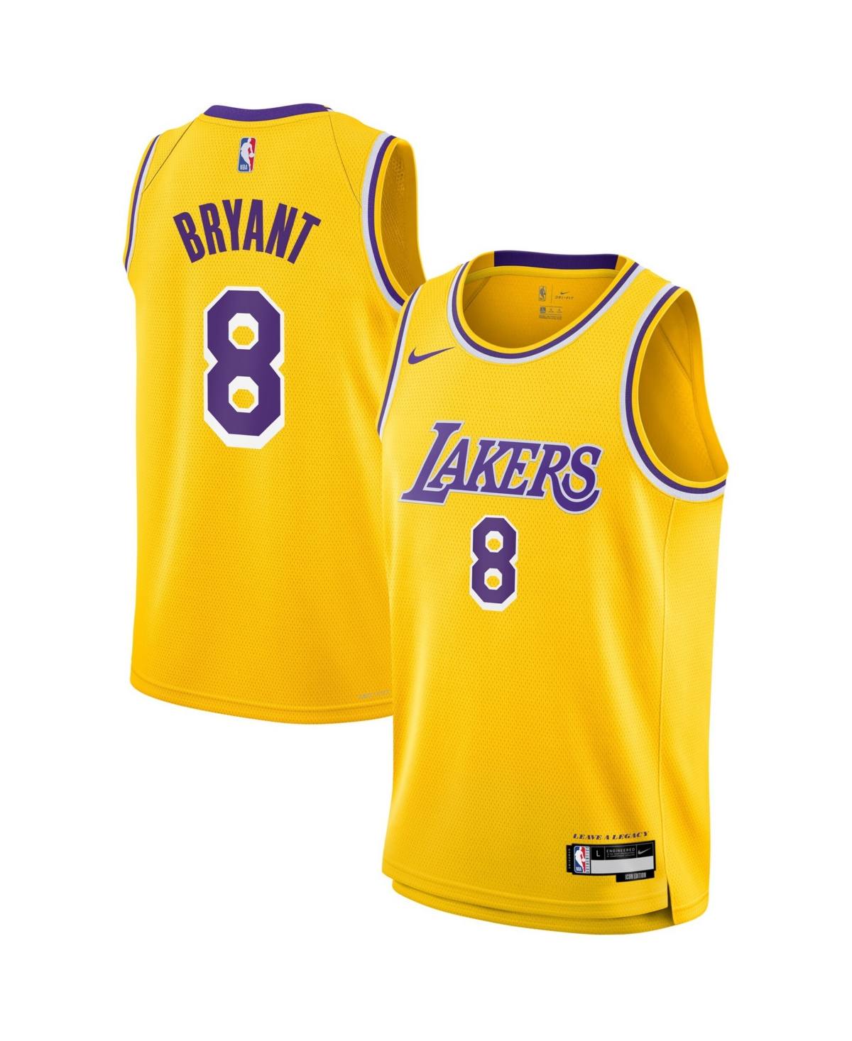 Click here for Nike Big Boys and Girls Kobe Bryant Gold Los Angel... prices