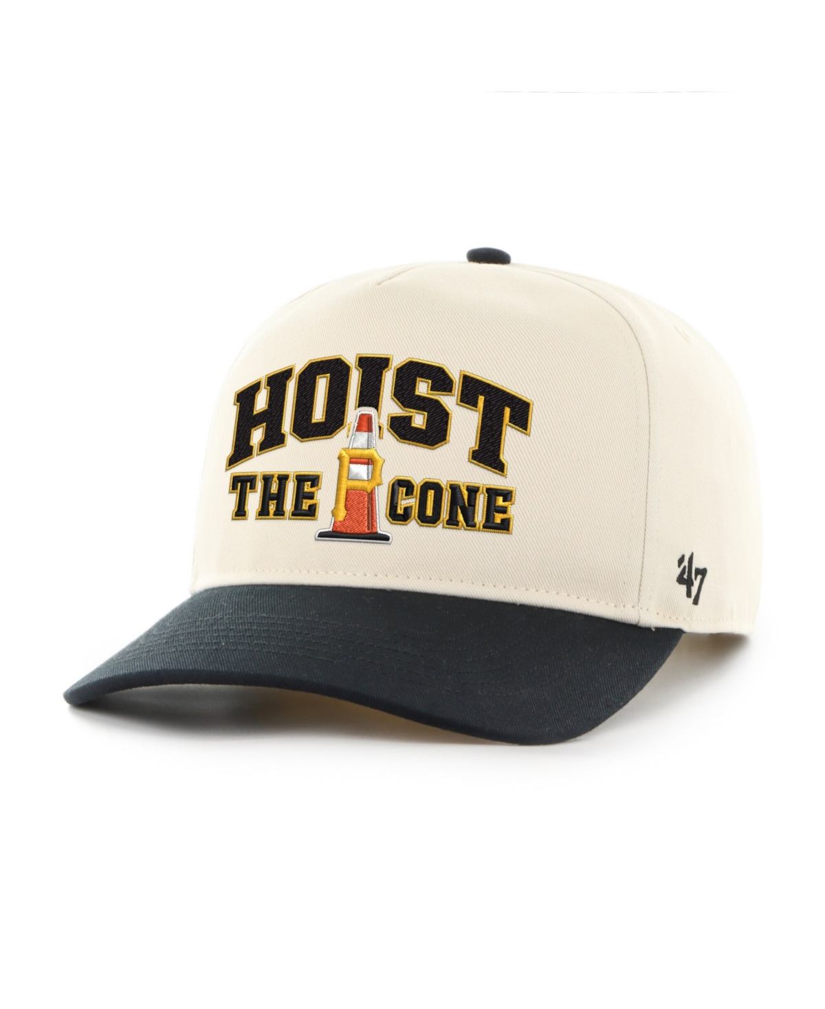 Click here for 47 Brand Mens Natural/Black Pittsburgh Pirates Hoi... prices
