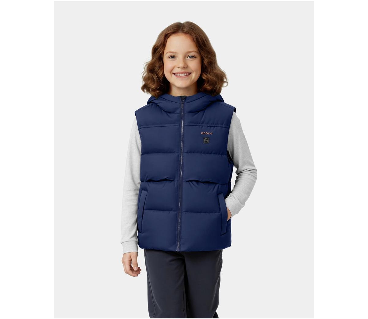 Click here for ororo Kids size S To Xl 4-Zone Hooded Heated Down... prices