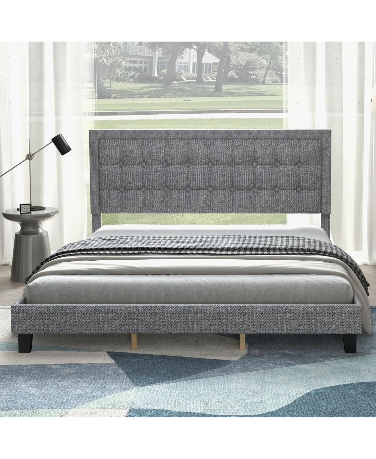 Click here for gaomon Platform Bed with Noise Free Design and Woo... prices