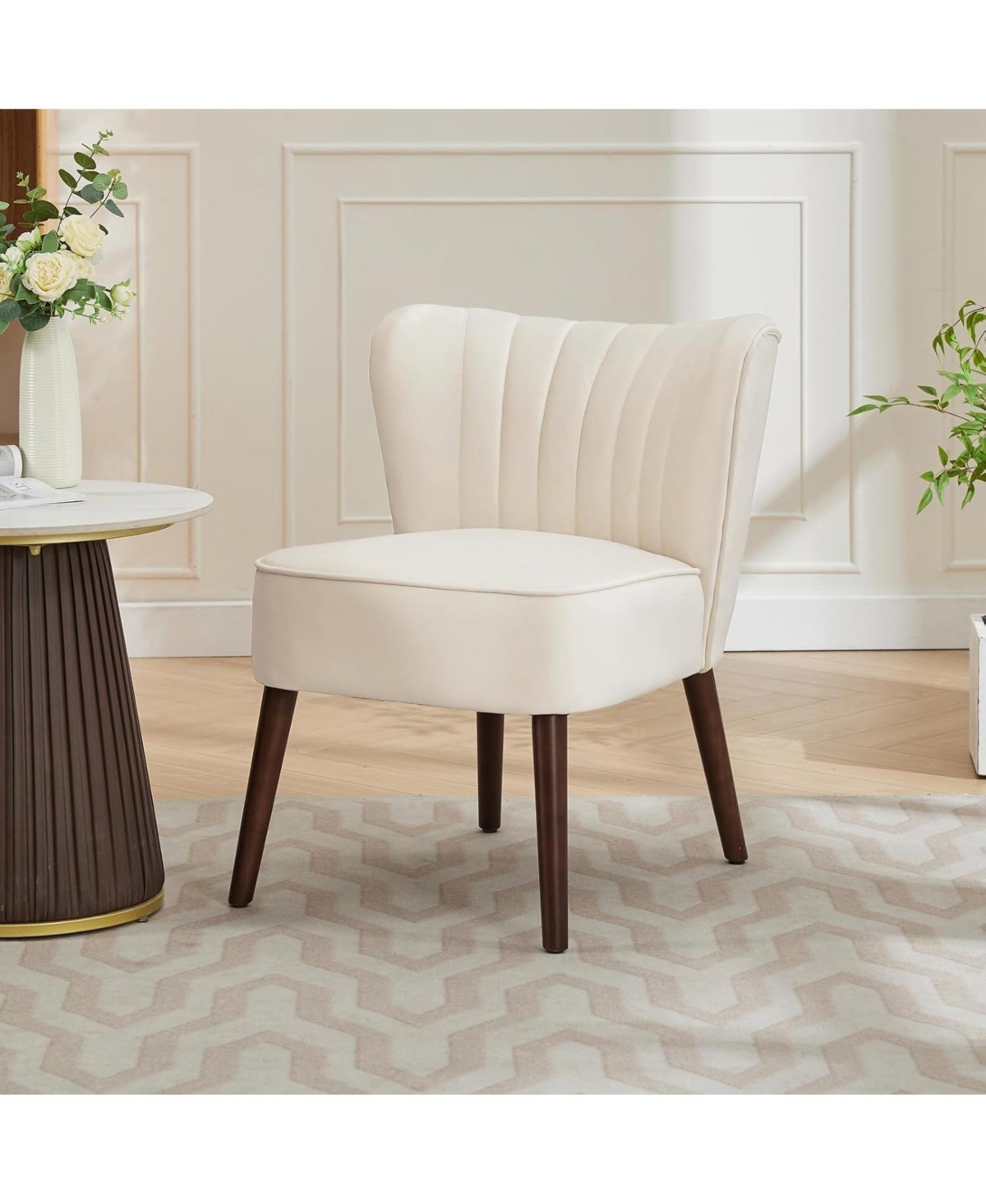 Click here for gaomon Velvet Accent Chair for Living Room - Mid-C... prices