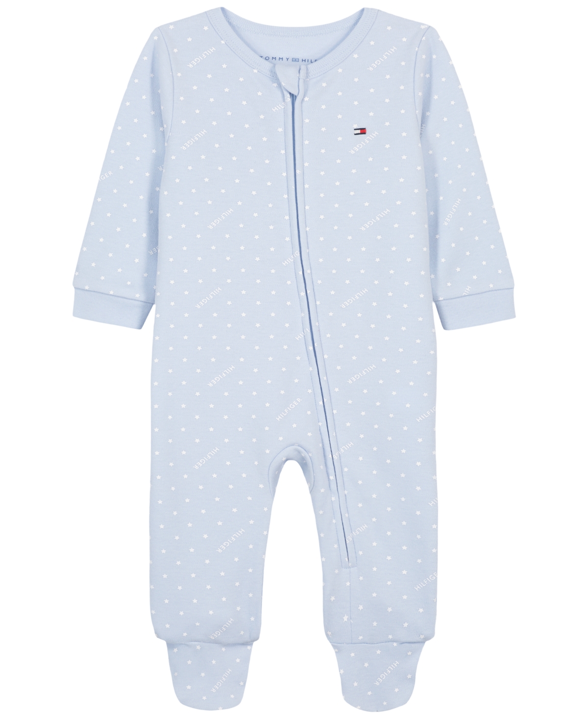Click here for Tommy Hilfiger Baby Boys Polka Dot Zip-Front Foote... prices