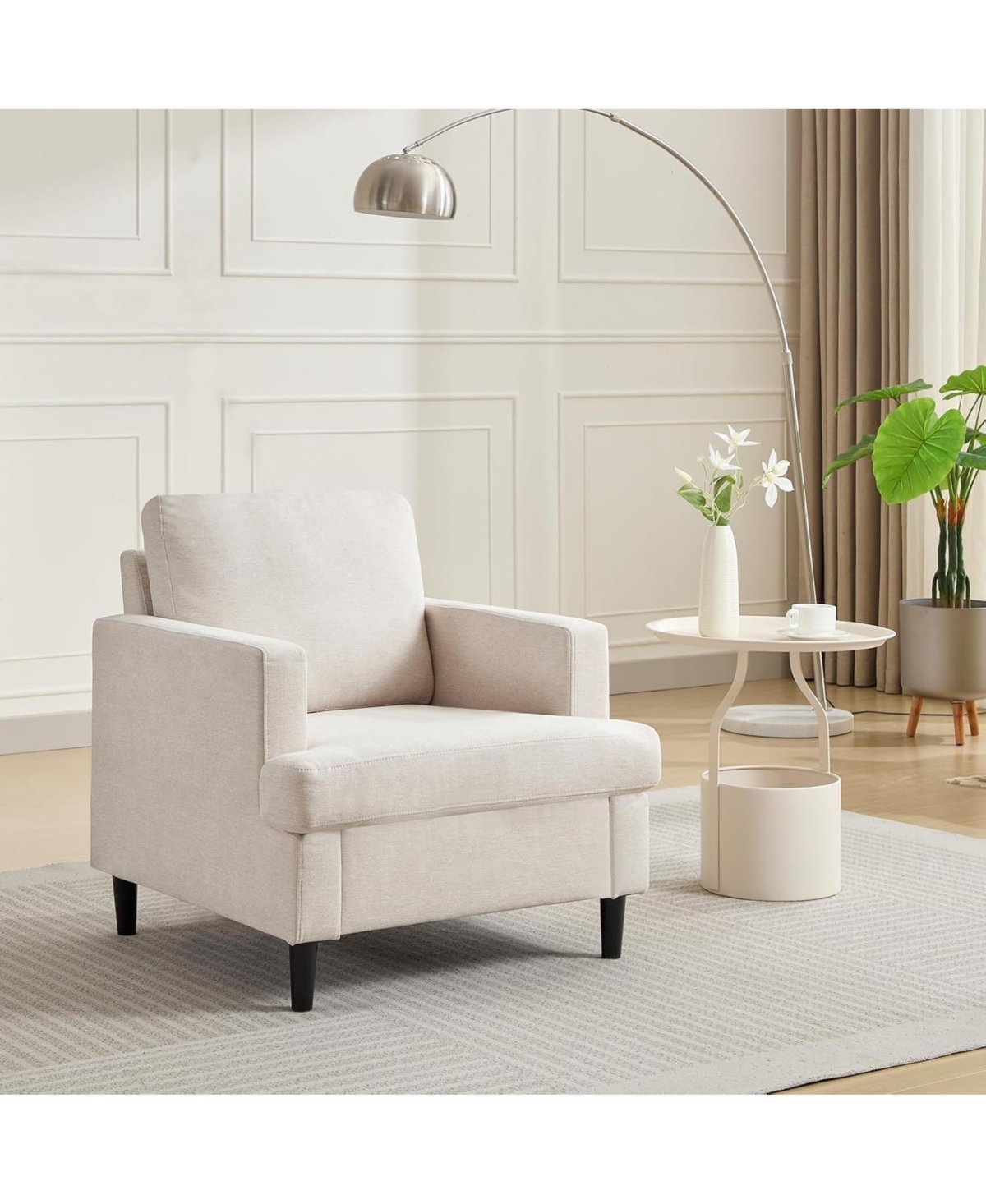 Click here for gaomon Oversized Cloud Chair  Linen Living Room Ch... prices