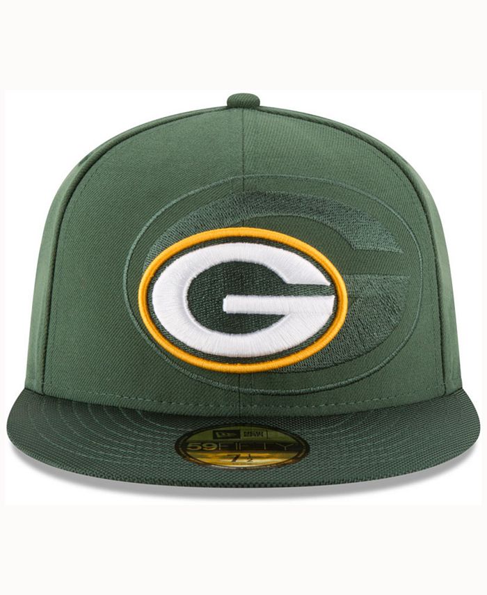 New Era Green Bay Packers Sideline 59FIFTY Cap - Macy's