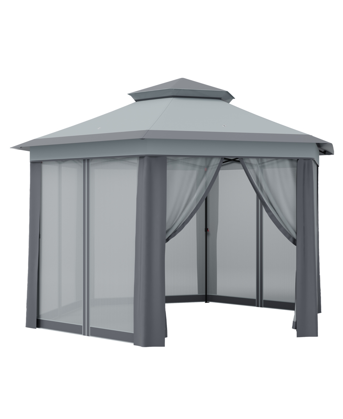 Click here for gaomon Hexagonal Pop-Up Gazebo with Mesh Walls  Ad... prices