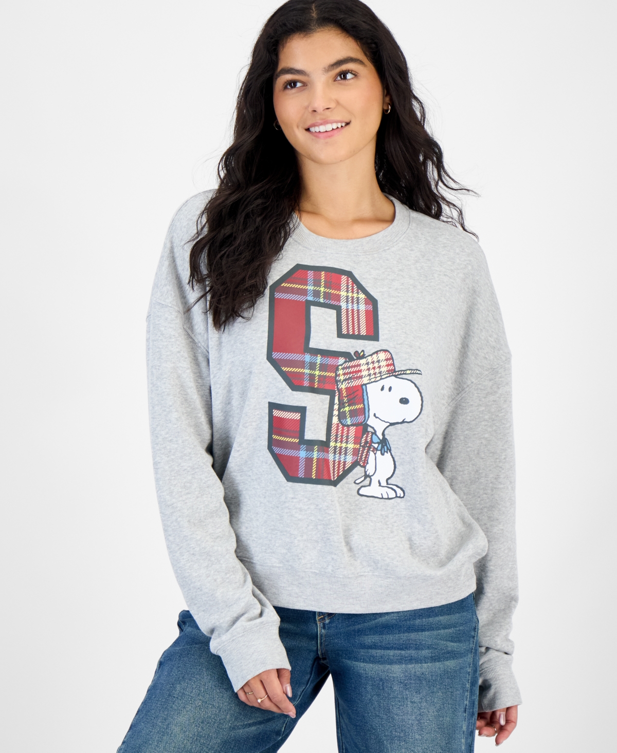 Click here for Grayson Threads  The Label Juniors Snoopy Plaid Gr... prices
