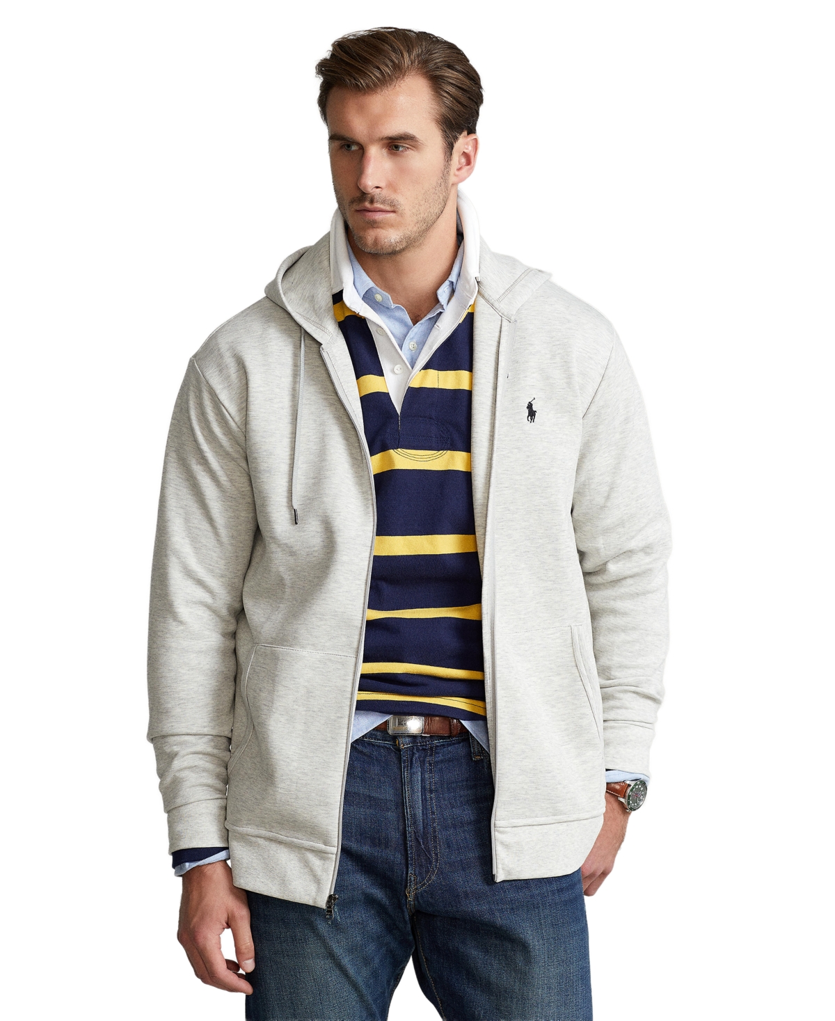 Click here for Polo Ralph Lauren Mens Big & Tall Double-Knit Full... prices