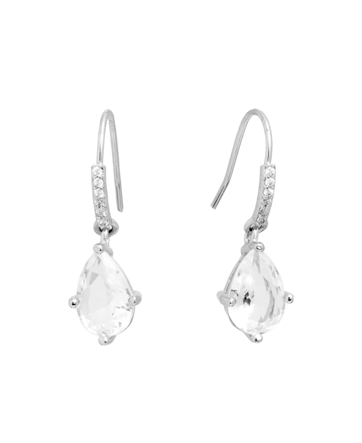 Click here for Macys Crystal Teardrop with Cubic Zirconia Drop Ea... prices