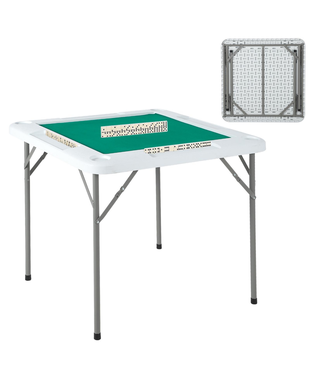 Click here for gaomon 4 Player Folding Mahjong Table with Wear-Re... prices
