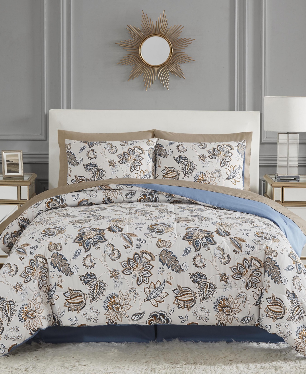 Click here for Macys Jackson Botanical 8-Piece Comnforter Sets -... prices
