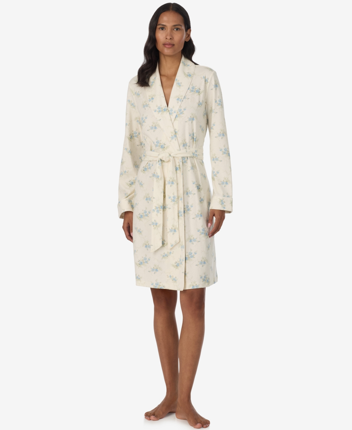 Click here for Lauren Ralph Lauren Womens Short Shawl Collar Robe... prices
