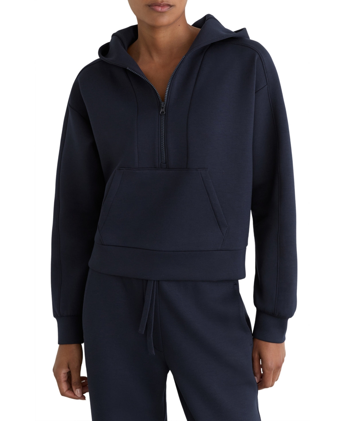 Click here for Reiss Womens Lockie Premium-Interlock Relaxed-Fit... prices
