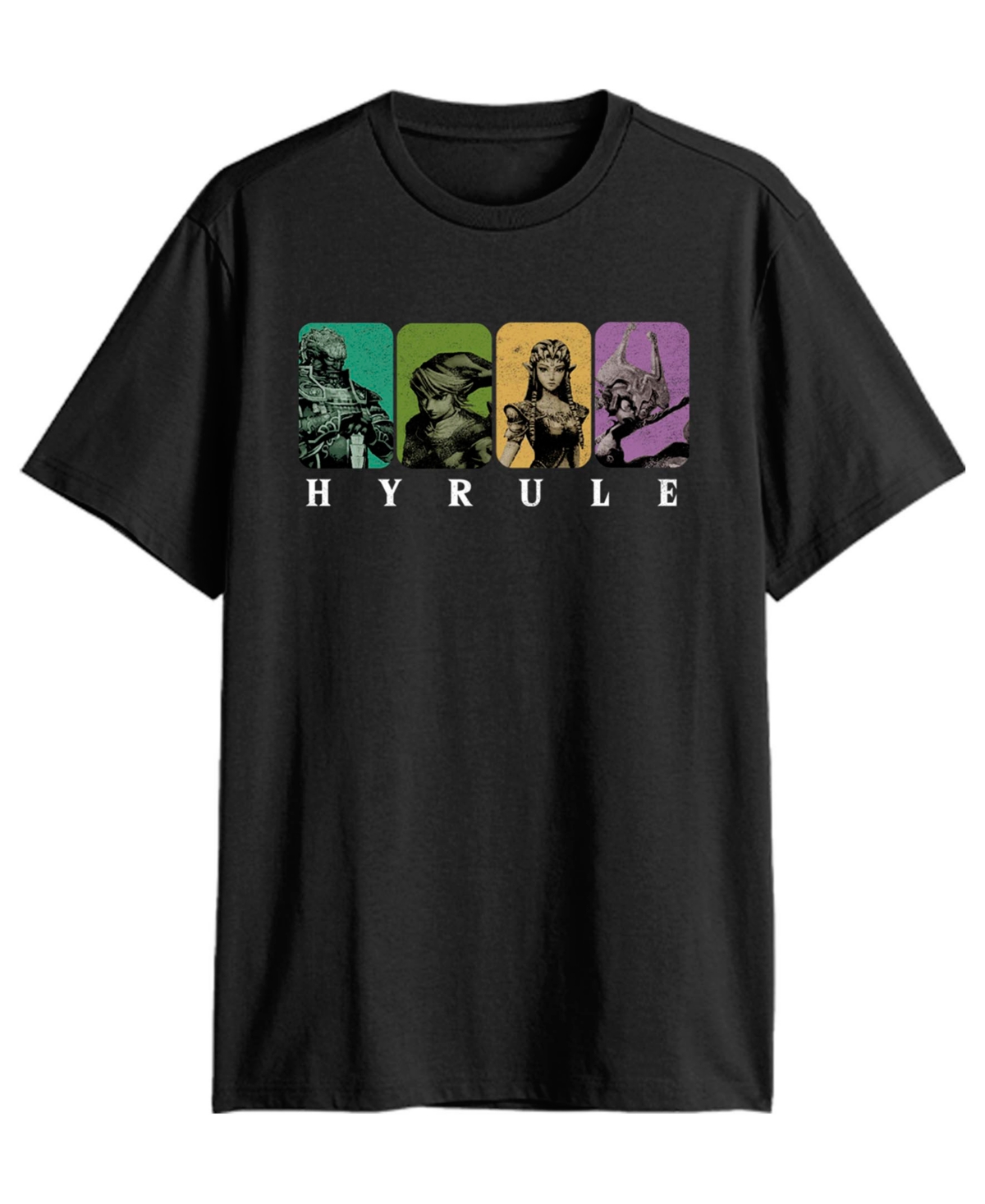 Click here for Fifth Sun MensÂ Nintendo Char Panels T-Shirt - Bla... prices