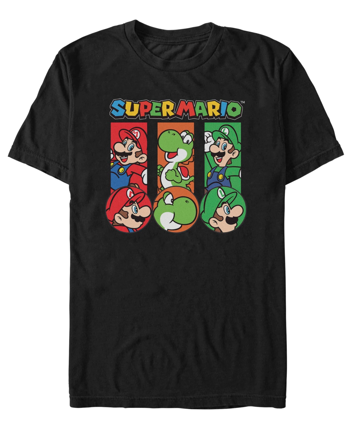 Click here for Fifth Sun MensÂ Nintendo Super Three Up Rl T-Shirt... prices