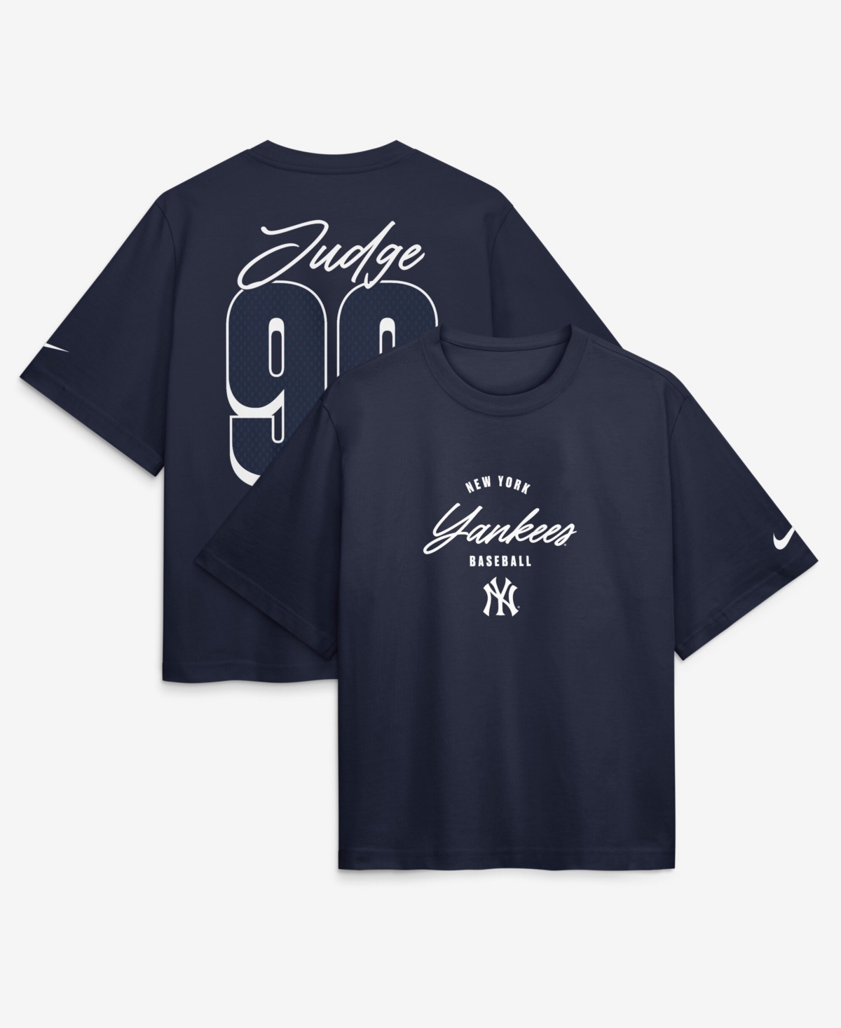 Click here for Nike Womens Aaron Judge Navy New York Yankees Prem... prices