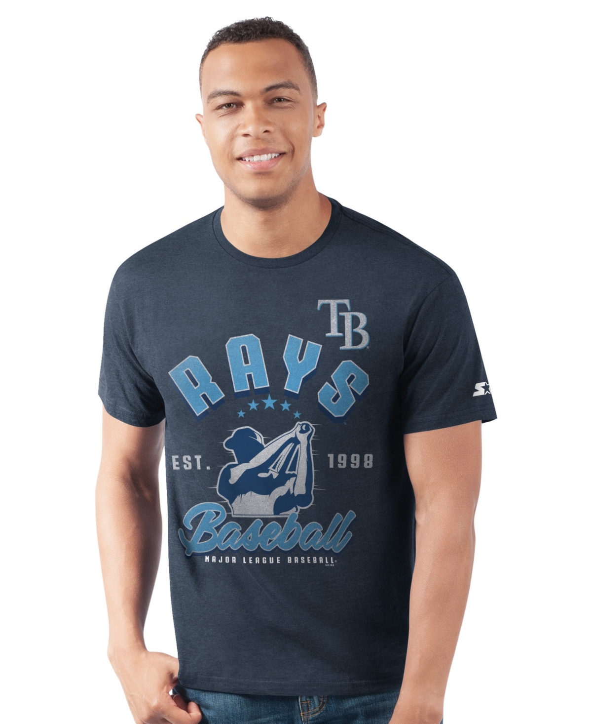 Click here for Starter Mens Navy Tampa Bay Rays Prime Time Batter... prices