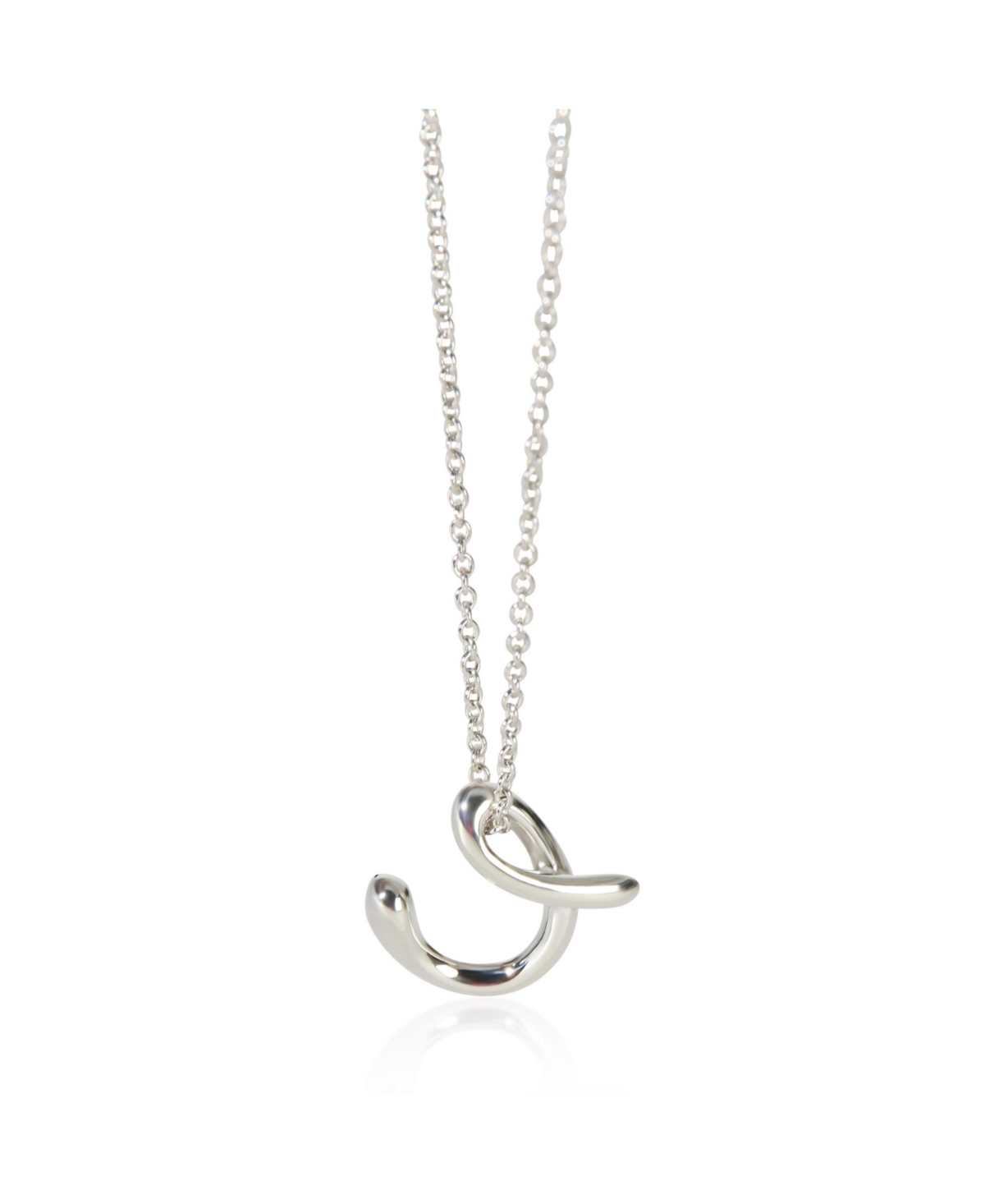 Click here for Pre-Owned Tiffany & Co Sterling Silver Diamond Els... prices