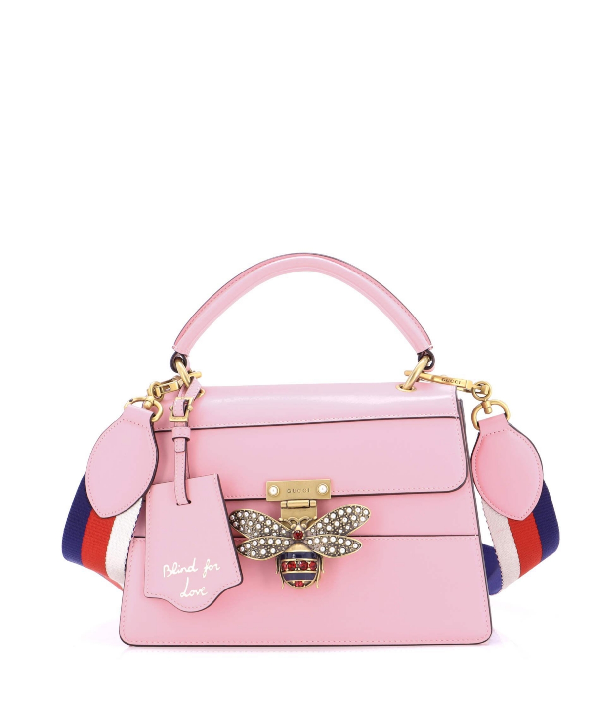 Click here for Pre-Owned Gucci Small Queen Margaret Top Handle Ba... prices