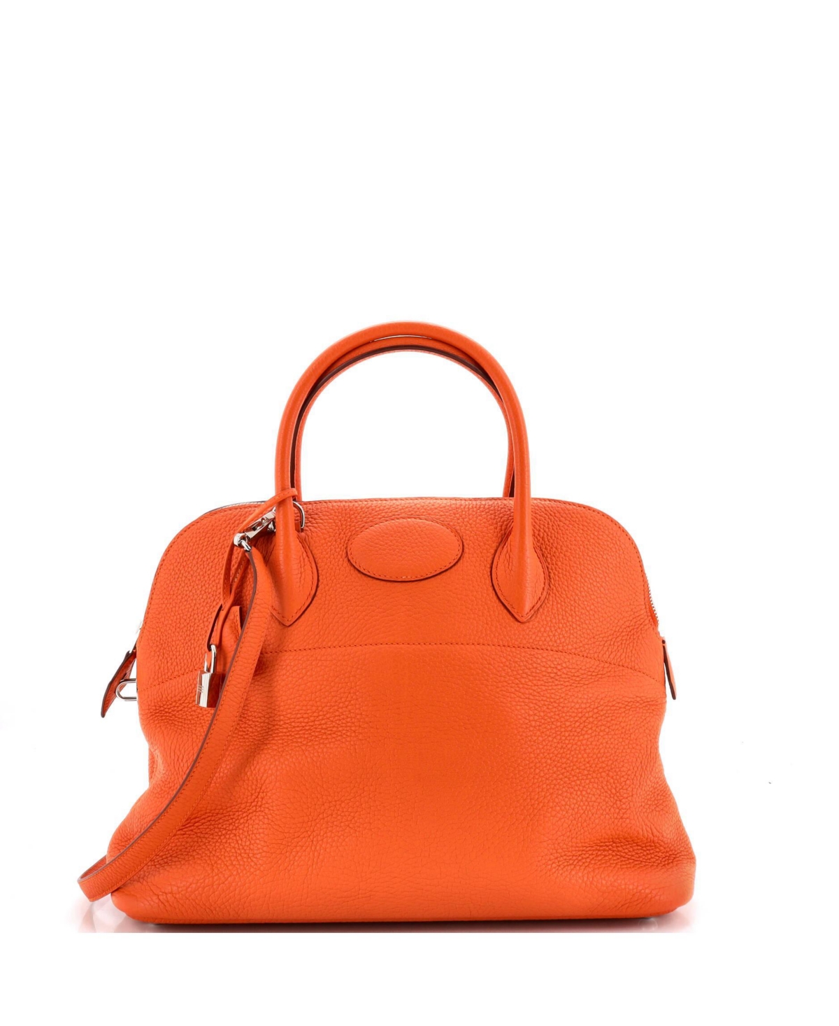 Click here for Pre-Owned HERMES 35 Bolide Bag Clemence - Orange prices