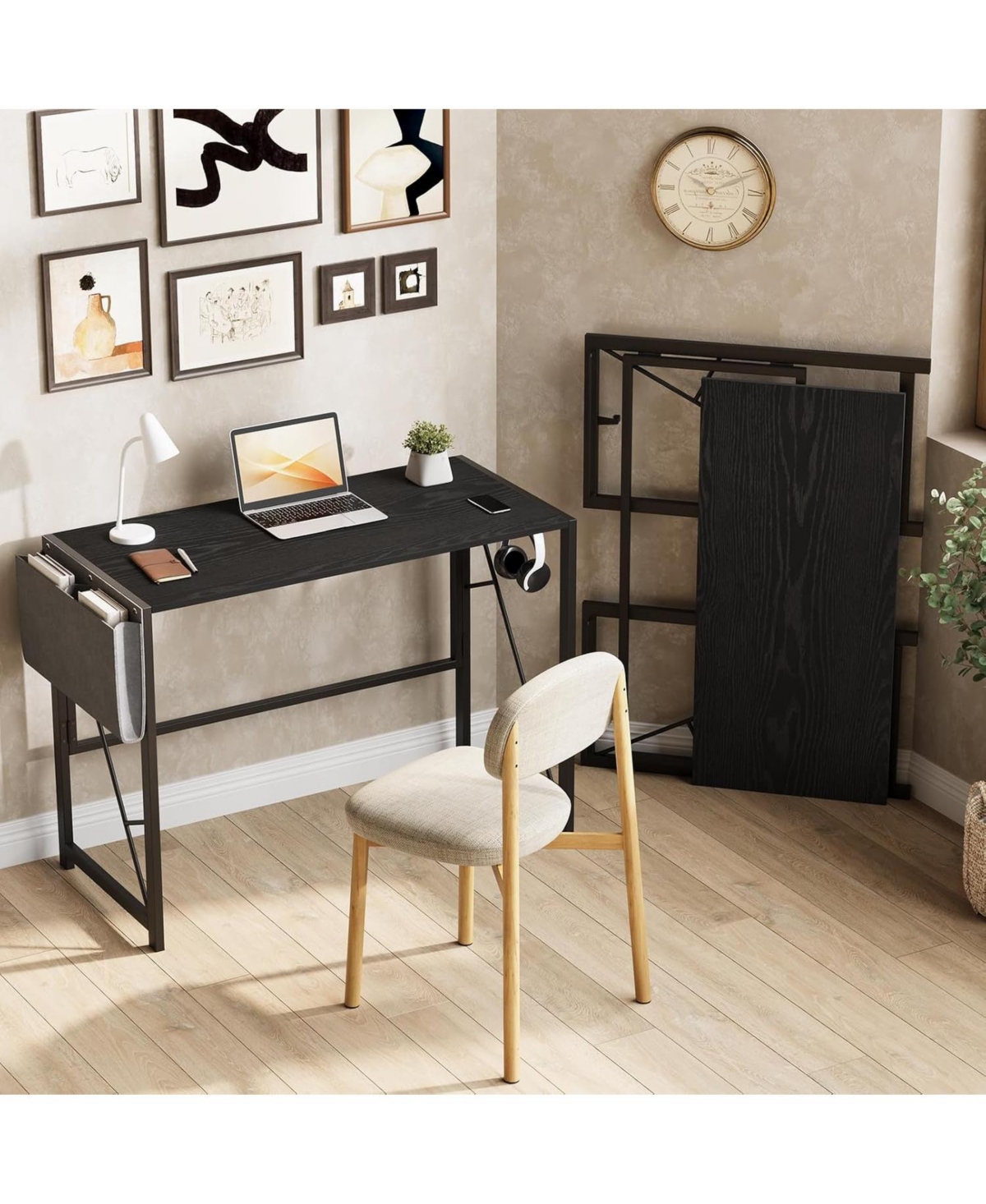 Click here for homfan 39.4 Folding Computer Desk - Home Office De... prices