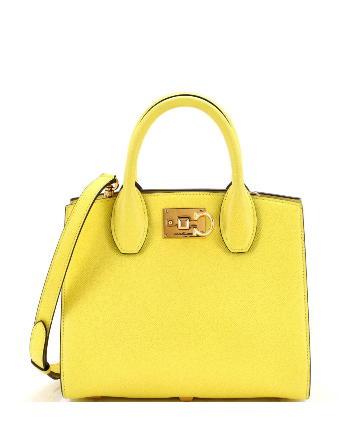 Click here for Pre-Owned Salvatore Ferragamo Small Studio Top Han... prices