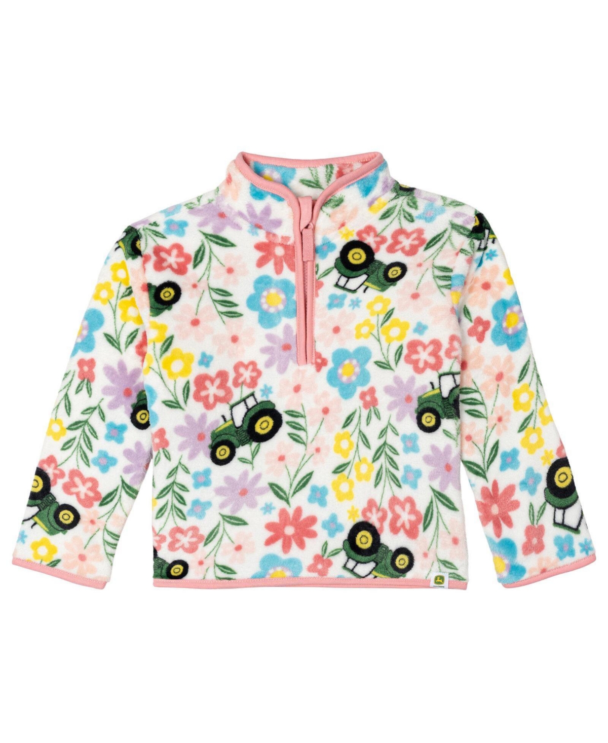 Click here for John Deere Little Girls (5-7) Fleece Quarter-Zip S... prices